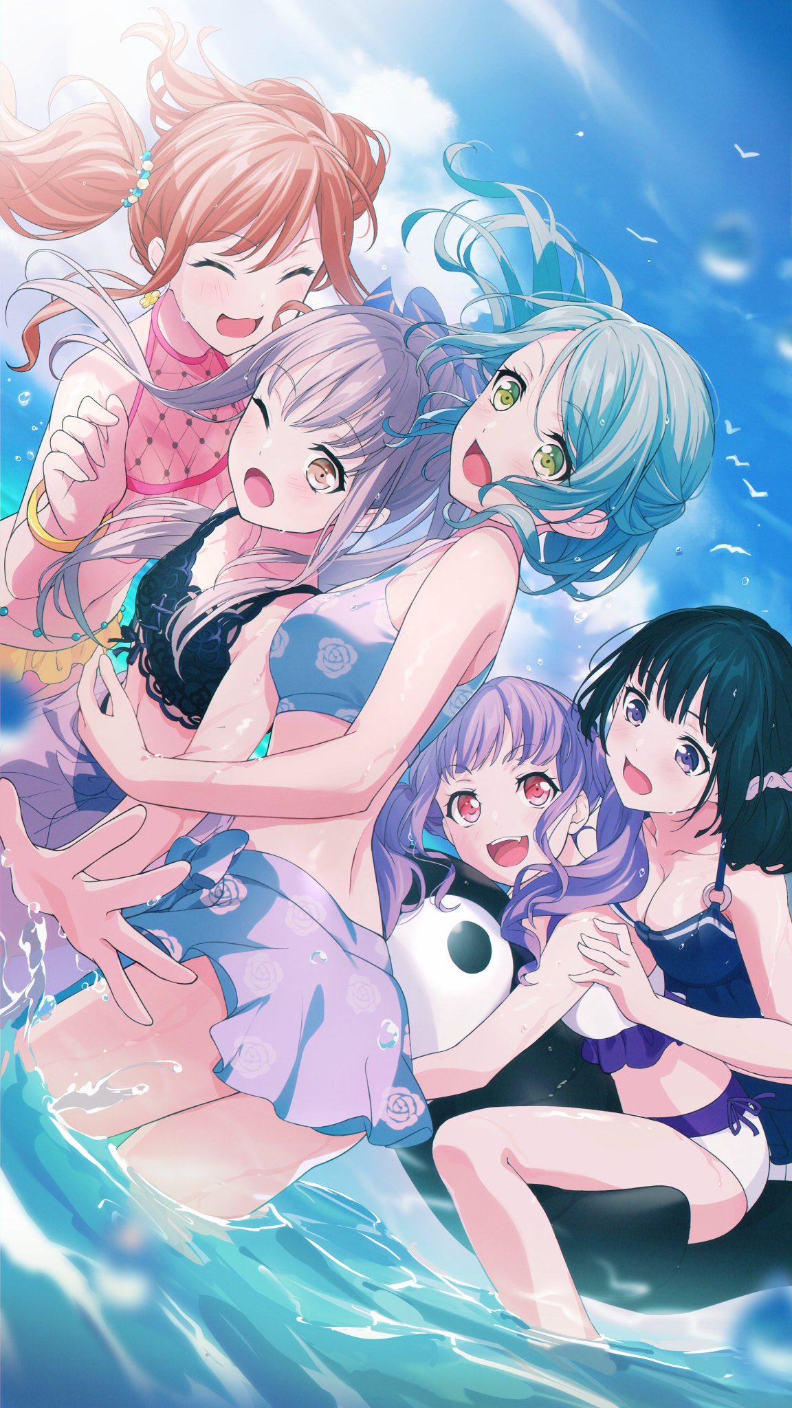 nobusawa osamu bang dream! hikawa sayo imai lisa minato yukina shirokane rinko udagawa ako ...